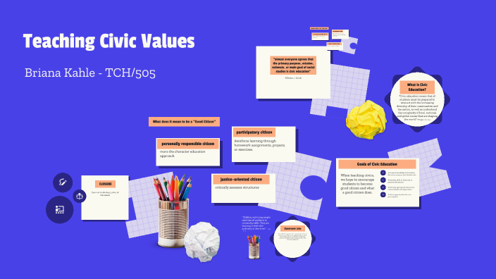 Civic Values Presentation by Briana Kahle on Prezi