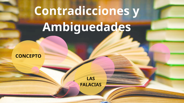 CONTRADICCIONES AMBIGUEDADES Y FALACIAS by Rosita Aspiazu on Prezi