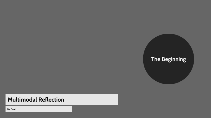 Multimodal Reflection by Santiago Vasquez on Prezi