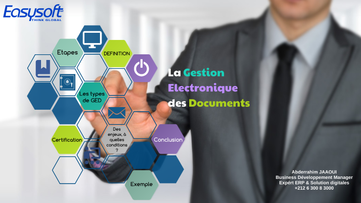 LA GED - La Gestion Électronique des Documents by Abderrahim jaaoui on Prezi