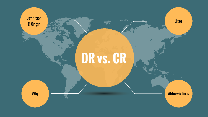 DR vs. CR by Chong Rak Shen on Prezi
