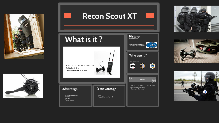 Recon Scout XT by antoine Lecomte on Prezi