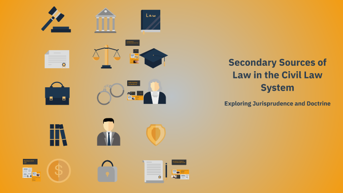 Secondary Sources of Law in the Civil Law System by Chahed Maksoudi on ...