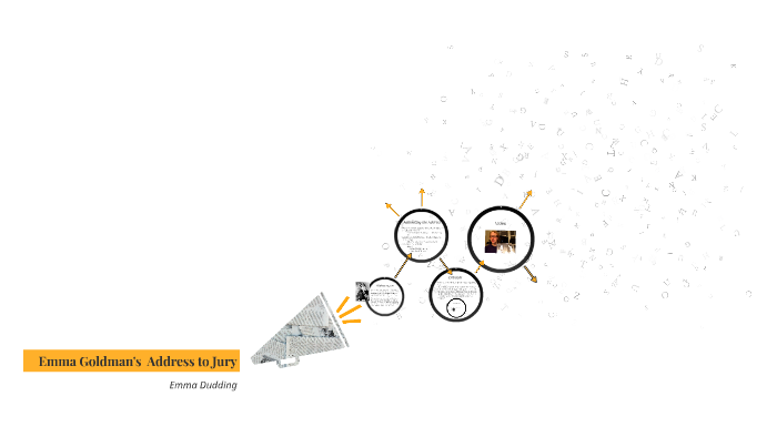Emma Goldman's Address to Jury by Emma Dudding on Prezi