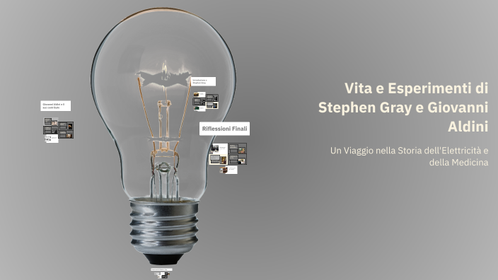 Vita e Esperimenti di Stephen Gray e Giovanni Aldini by alessandra ...