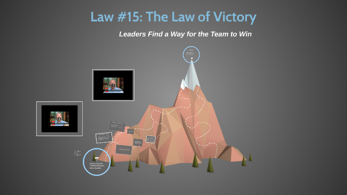 Law #15: The Law of Victory by Debi Hebel on Prezi
