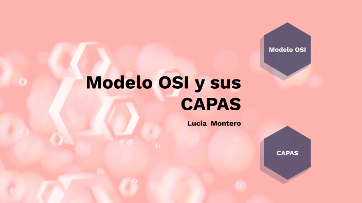 Modelo OSI y sus capas by Lucía Montero Pascual on Prezi
