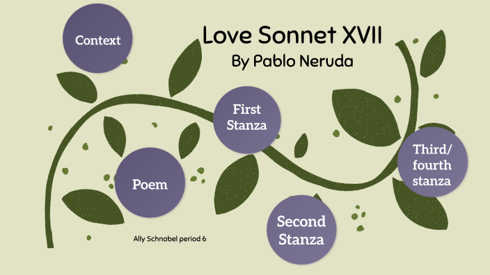 Love Sonnet XVII by Ally Schnabel on Prezi