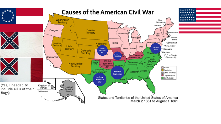 Causes of the American Civil War by Jimmy Squire on Prezi
