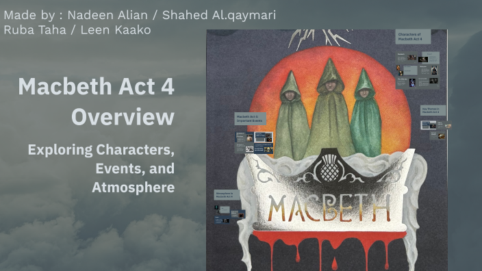 Macbeth Act 4 Overview by Shoroq Jarrar on Prezi