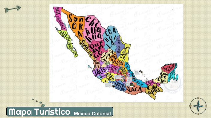MAPA TURÍSTICO MÉXICO COLONIAL by KAROL FERNANDA ARRIOLA HERN NDEZ on Prezi