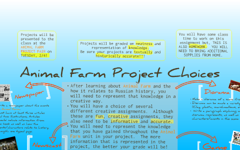 Animal Farm Project by Tia Cramm on Prezi