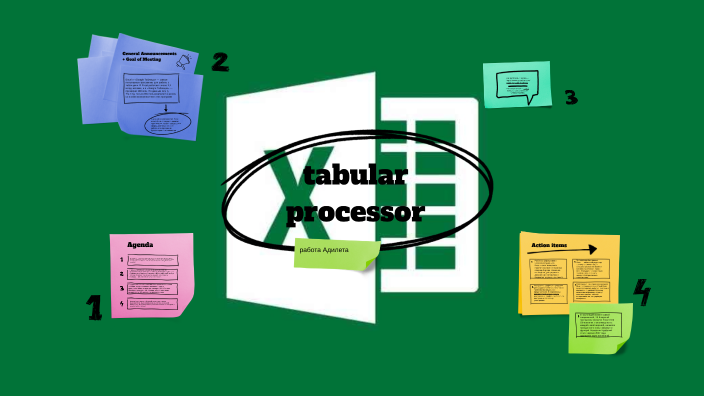 tabular processor by адилет кокенай on Prezi