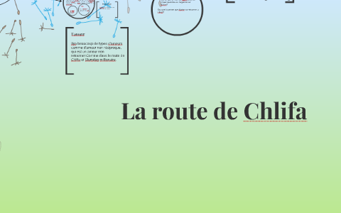La route de Chlifa by kate o'shell on Prezi