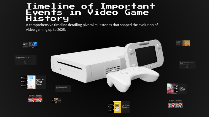 Timeline of Critical Events in Video Game History by Broc LeRoy on Prezi