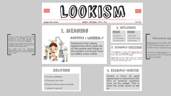 Lookism by 다현 장 on Prezi
