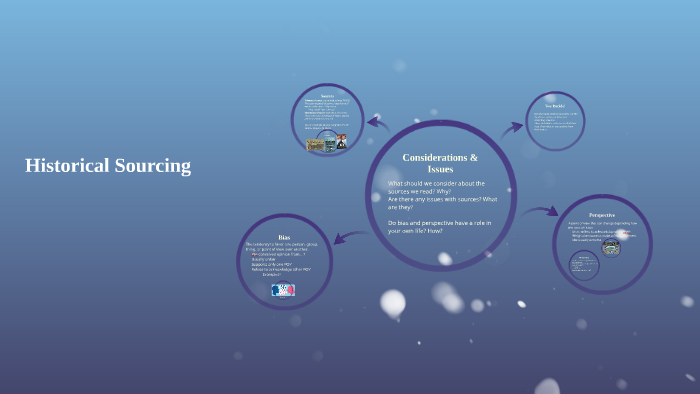 Historical Sourcing by on Prezi