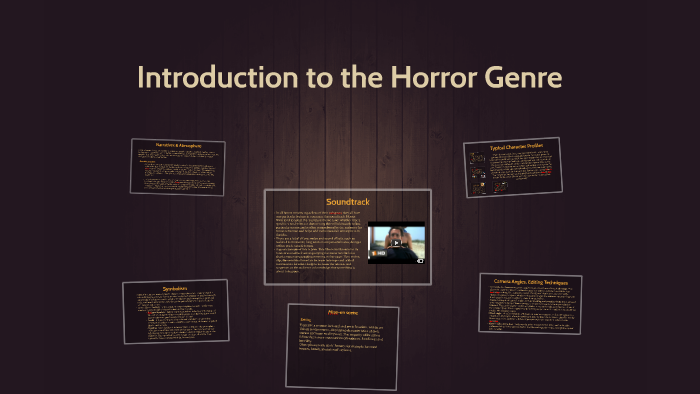 Introduction to the Horror Genre by Amy Thwaites