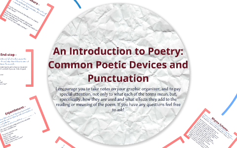 A Lesson on Poetry: Punctuation and Common Devices by Shawn Marshall on ...