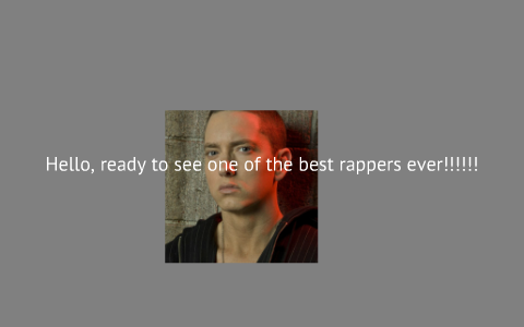 Eminem rapper by jaelon skansi on Prezi