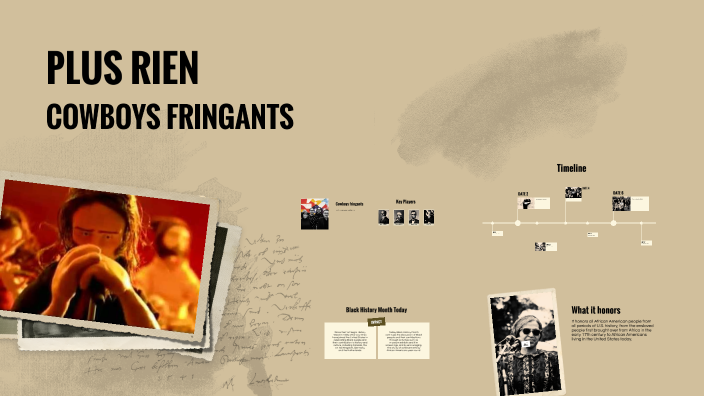 PLUS RIEN COWBOYS FRINGANTS by Annabelle Forget on Prezi