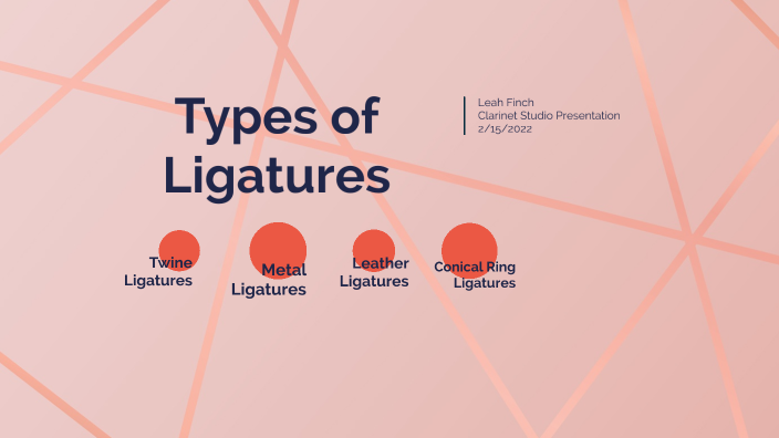 Types of Ligatures by Leah Finch on Prezi