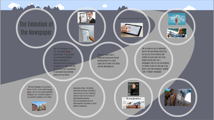 The Evolution of the Newspaper by LaMia Glover on Prezi