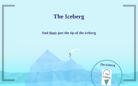 The Iceberg Presentation by Rosalie Cocker on Prezi