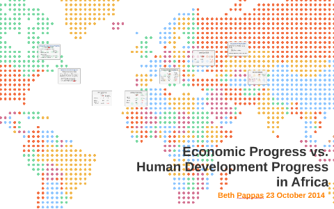Economic Progress vs. Human Development in Africa by Beth Pappas on Prezi