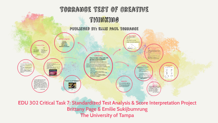 Torrance Test of Creative thinking by Brittany Page on Prezi