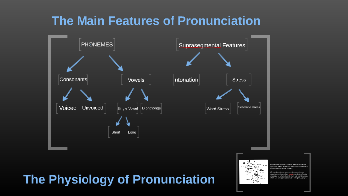 The Main Features of Pronunciation and The Physiology of Pro by ...