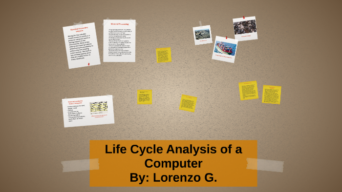 Life Cycle Analysis of a Computer by Lorenzo Granados on Prezi