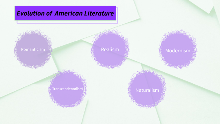 The Evolution of American Literature by Jenna Snarr on Prezi