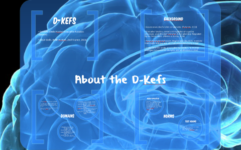 D-KEFS by Peta Williams on Prezi