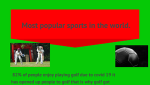 Most popular sports in the world by Michael Racco on Prezi Design
