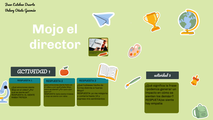 MOJO EL DIRECTOR by valery oñate on Prezi