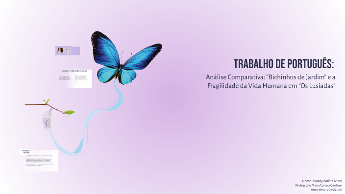 A Fragilidade Humana na Literatura e Banda Desenhada by Kauany on Prezi