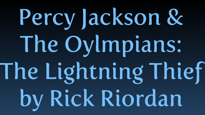 Percy Jackson and the Olympians: The Lightning Thief companion book by ...