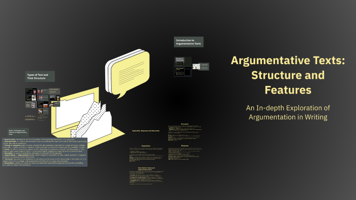 Argumentative Texts: Structure and Features by Fran J on Prezi