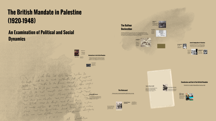 The British Mandate in Palestine (1920-1948) by AB IR on Prezi