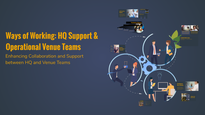 Ways of Working: HQ Support & Operational Venue Teams by Carlos ...