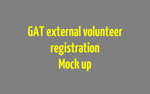 GAT registration - mock up by Global Alpha Training on Prezi