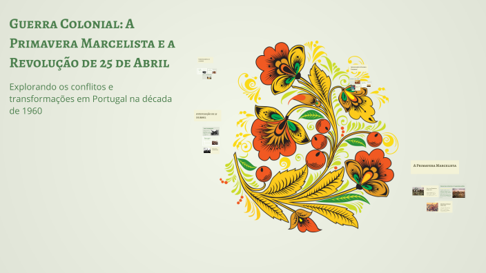 Guerra Colonial: A Primavera Marcelista e a Revolução de 25 de Abril by ...