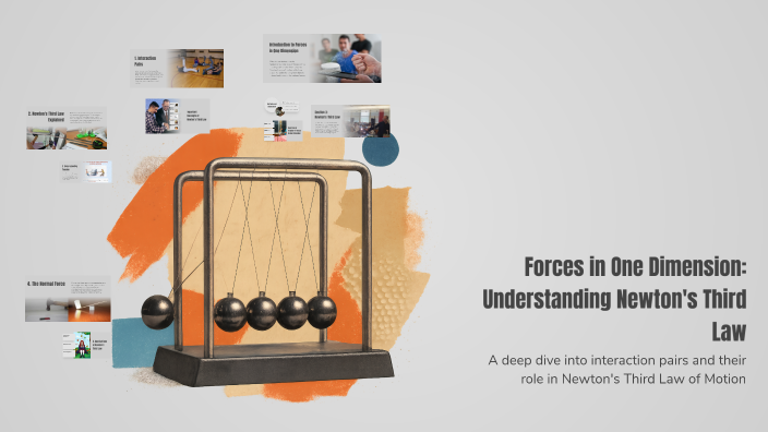 Forces in One Dimension: Understanding Newton's Third Law by ibtehal ...