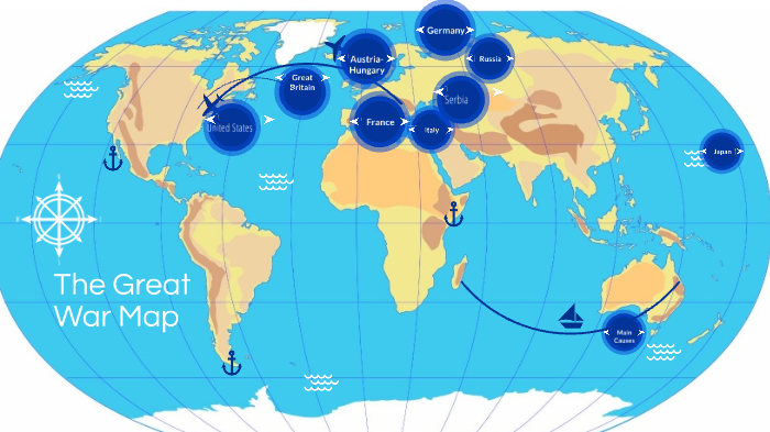 The Great War Map by macie nelson on Prezi