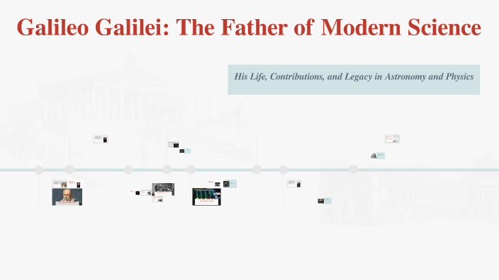 Galileo Galilei: The Father of Modern Science by Giannuzzi Giovanni on ...