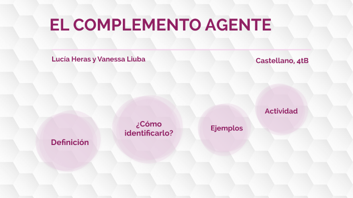 El Complemento Agente by Lucia Heras on Prezi
