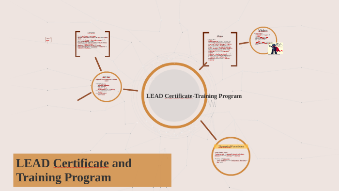 LEAD Certificate-Training Program by Donnie Taveras on Prezi