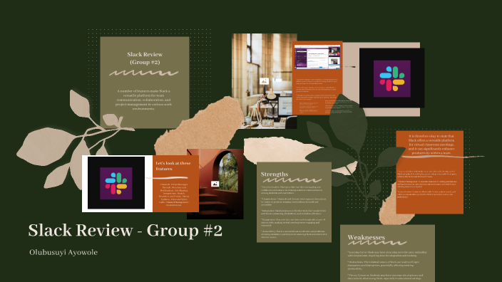 Review of Slack - Group #2 by Olubusuyi Ayowole on Prezi