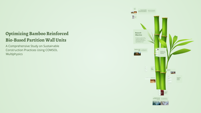 Optimizing Bamboo Reinforced Bio-Based Partition Wall Units by Birhanu ...